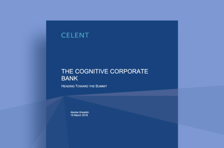 Celent Report: The Cognitive Corporate Bank | WorkFusion