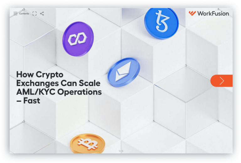 How Crypto Exchanges Can Scale AML/KYC Operations — Fast | WorkFusion