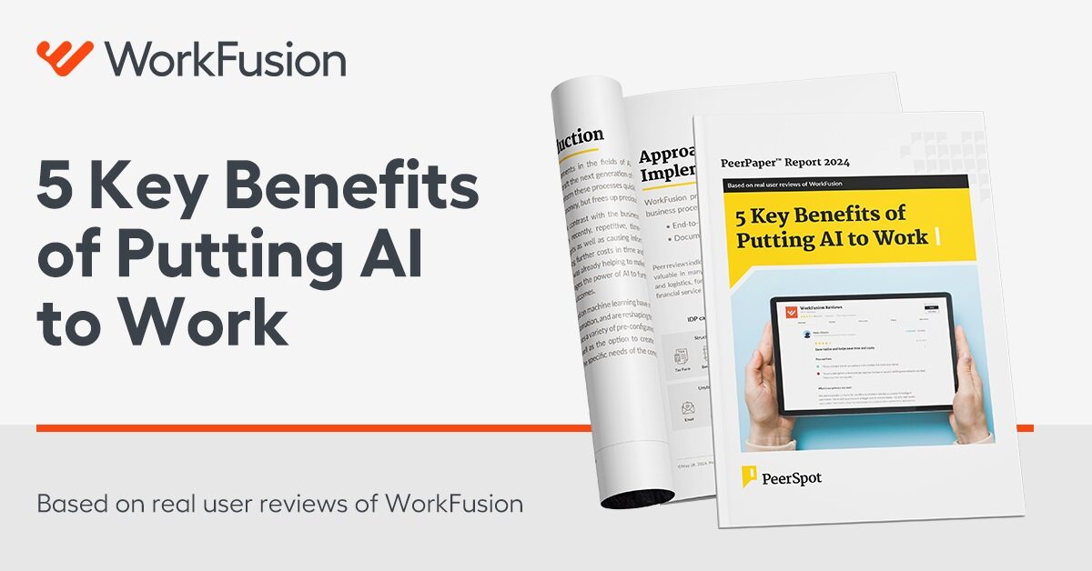5 Beneifts of Putting AI to Work for Fighting FinCrime | WorkFusion